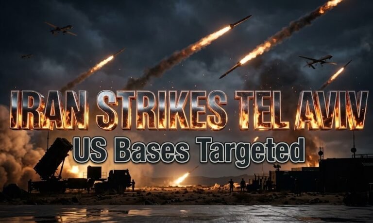 Iran Guards Release Missile Strike Video Targeting Tel Aviv and US Bases